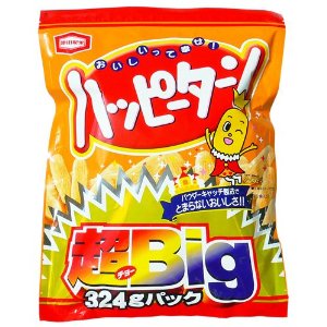 【ECJOY!】 アジカル 亀田製菓 超ビッグパック ハッピーターン HP【特価￥553】