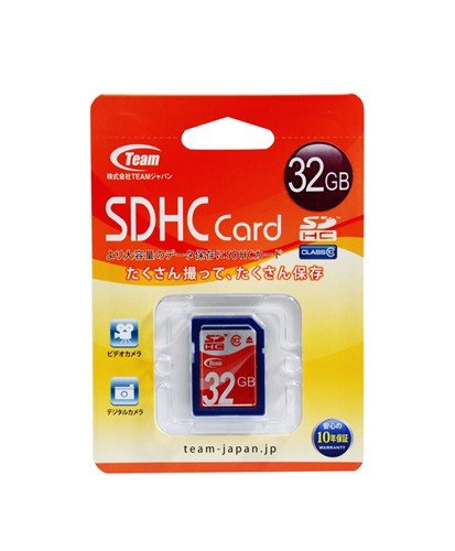 【ECJOY!】 Team SDHCカード 32GB Class10(TG032G0SD28X)